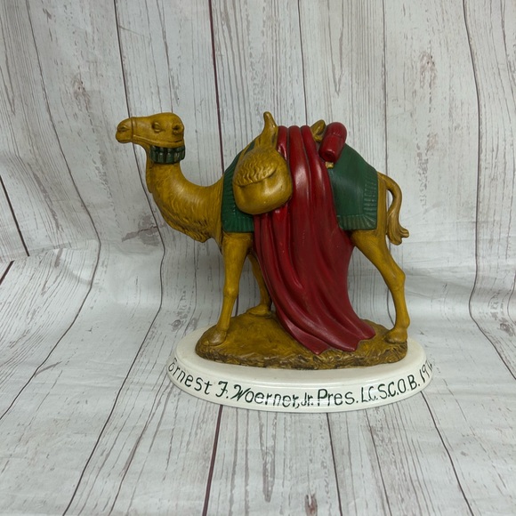 atlantic mold | Holiday | Vintage Nativity Camel Standing Christmas ...